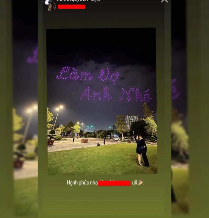 Danh tính cô gái được cầu hôn bằng 200 drone tiền tỷ: Là BTV xinh nhất VTV, sở hữu vóc dáng ấn tượng